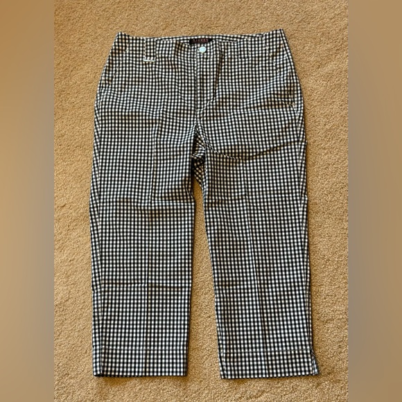 Ralph Lauren | Pants & Jumpsuits | Black White Checkered Ralph Loren ...